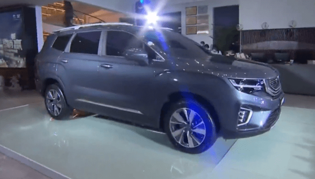 瞄准“真香”中型SUV市场 吉利豪越正式亮相/主推5座车型_搜狐汽车_搜狐网