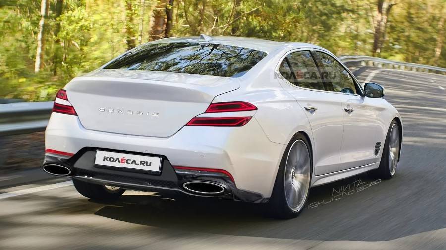 新设计新动力，2.5T+8AT，捷尼赛思新G70实车曝光_搜狐汽车_搜狐网