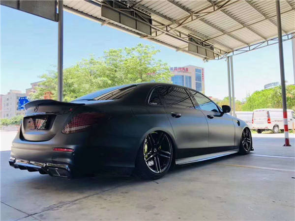 李洋分享奔驰E级W213改装AIRBFT气动避震品牌功能配置效果案例_搜狐汽车_搜狐网