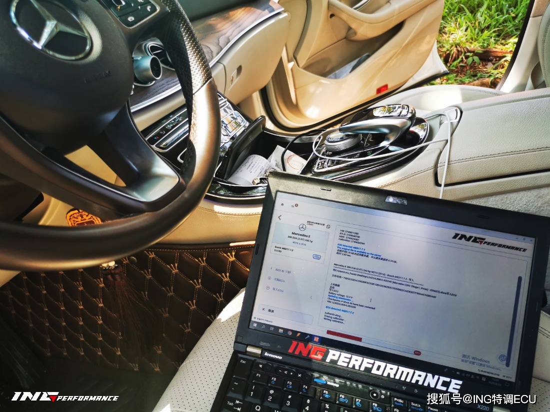 奔驰E300L刷ECU升级ING特调动力更充足，舒适又“暴躁”_搜狐汽车_搜狐网