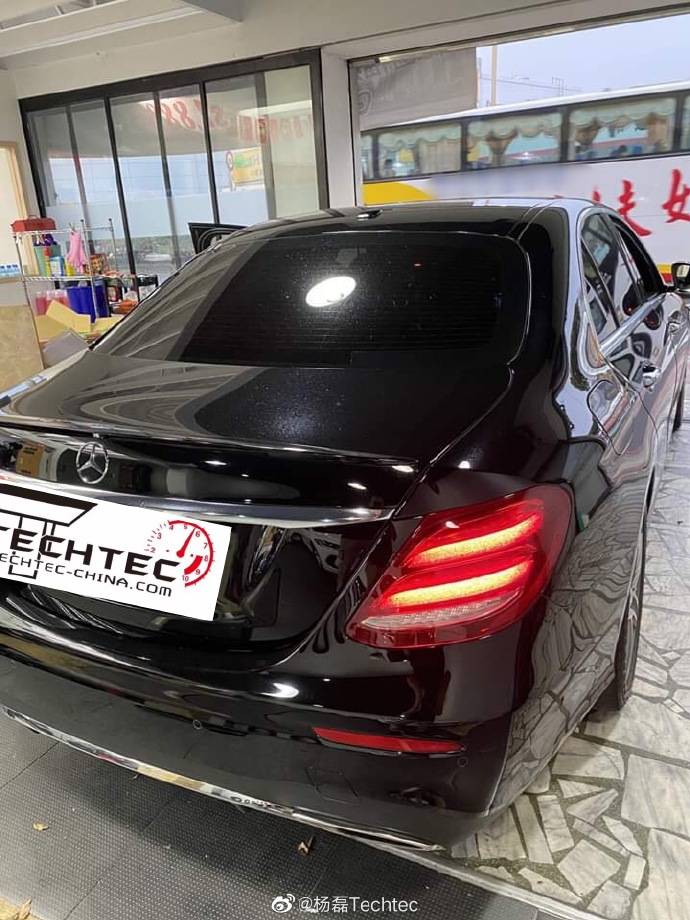 奔驰W213 E300 2.0T刷ECU改装德国Techtec动力升级改装ECU程序_搜狐汽车_搜狐网