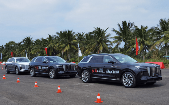 搭载移远通信C-V2X模组 红旗旗舰级智慧全能电动SUV E-搜狐大视野-搜狐新闻