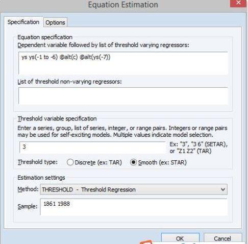 门限回归Eviews操作与应用学习手册_Ter