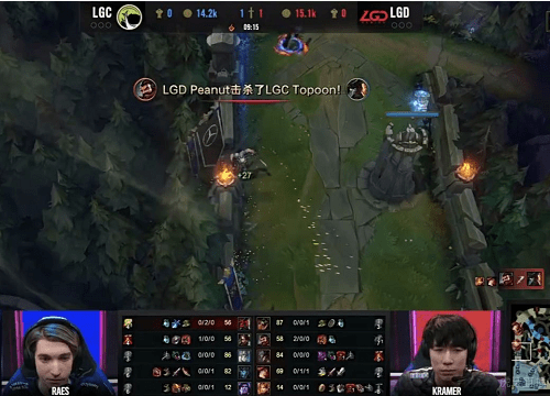 LGD已找到击败外卡的方式，小花生再拿一血，LangX成强点_比赛