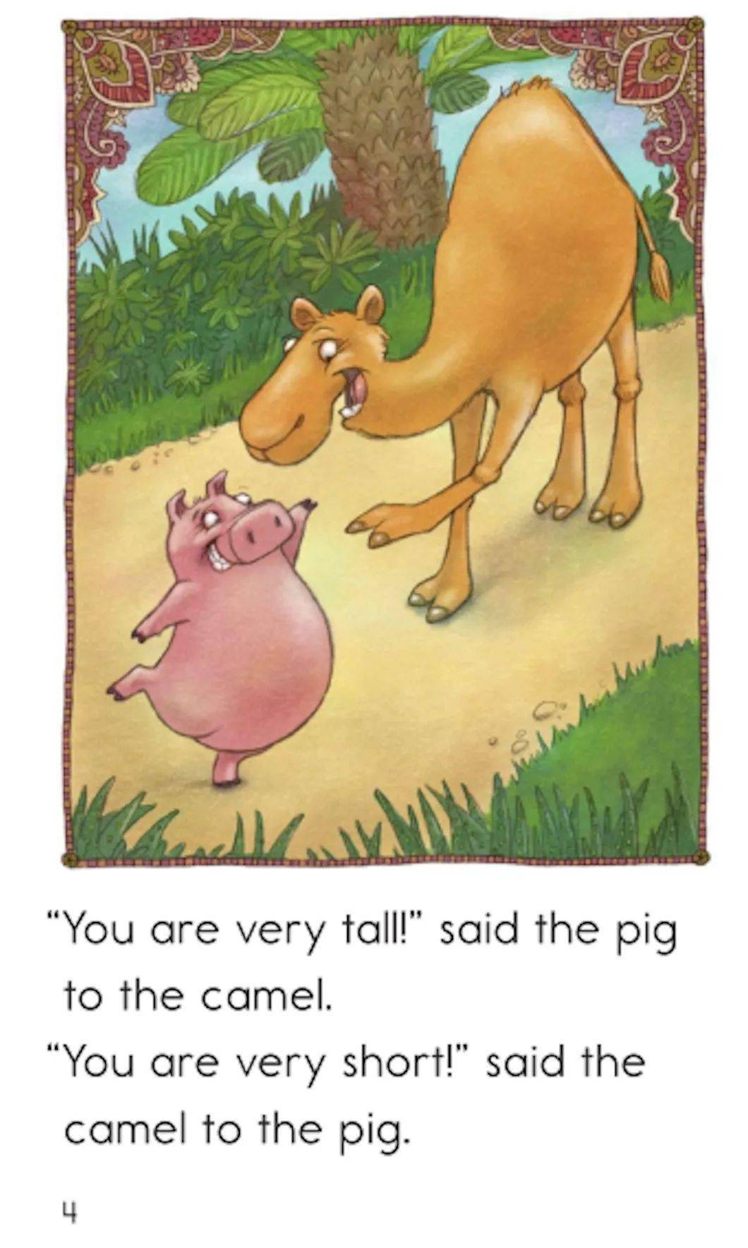 米粒英语绘本课堂——The Camel and the Pig-搜狐大视野-搜狐新闻