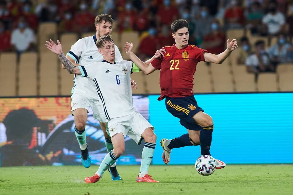 2023欧青赛资格赛C组：西班牙U21 3-0 北爱尔兰U21-搜狐大视野-搜狐新闻