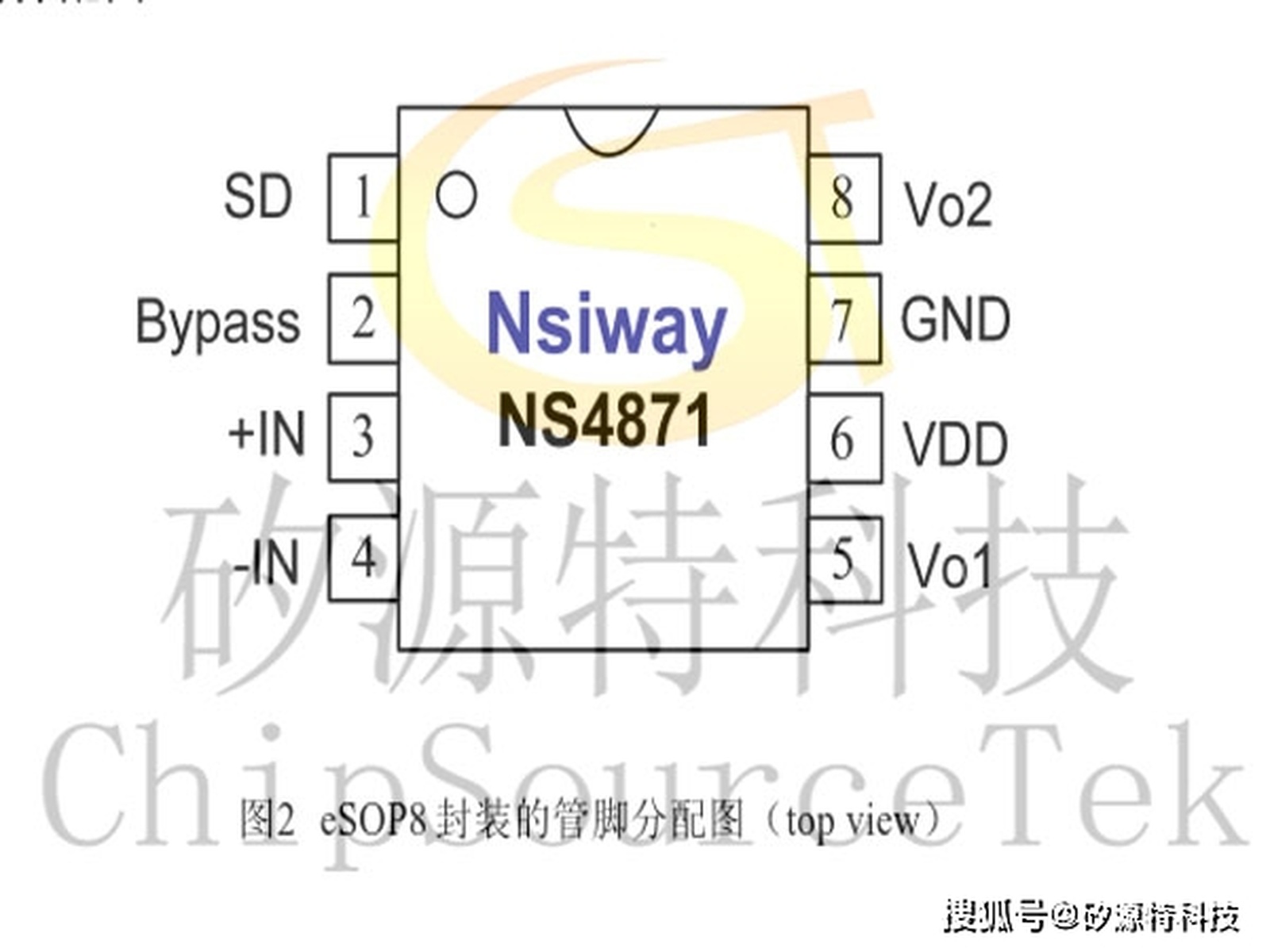 NS4871图集是一款 AB 类桥式输出音频功率放大器