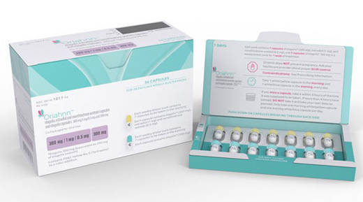 子宫肌瘤首个非手术口服药物Oriahnn获FDA批准_治疗