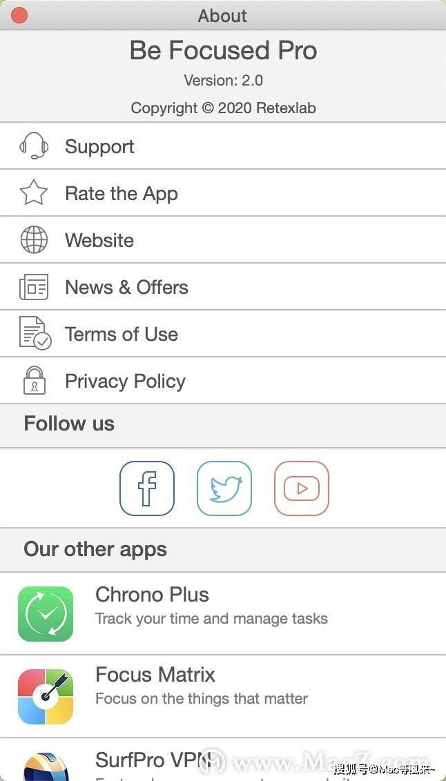 Be Focused Pro for Mac(个人任务时间管理工具)_工作