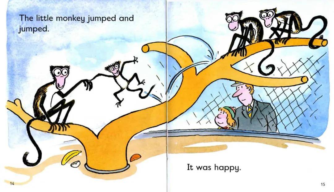 伴读 | 牛津树【3-30】Pip and the Little Monkey_monkey