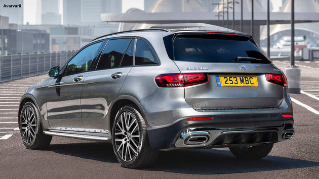 体型更大，整体更豪华！全新奔驰GLC渲染图曝光-搜狐大视野-搜狐新闻