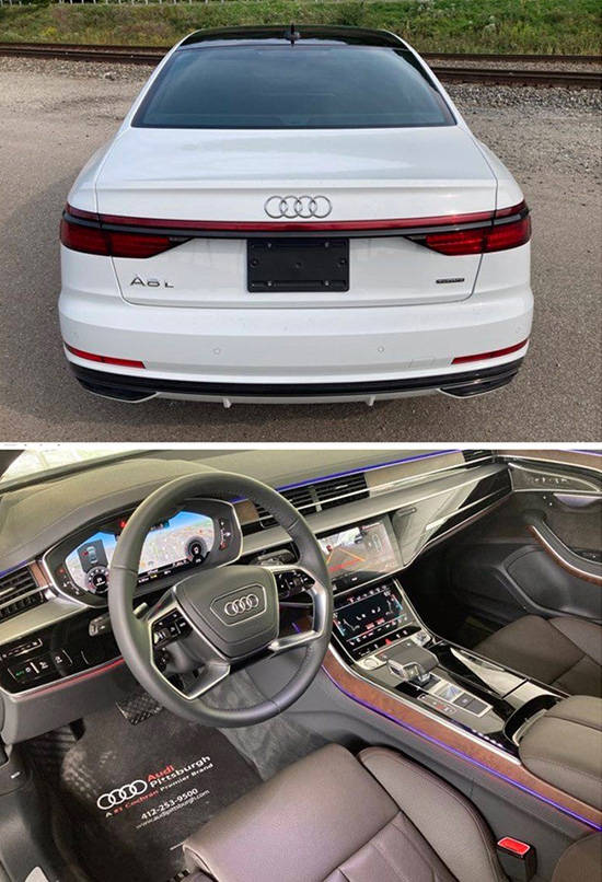 新款奥迪A8实拍图曝光，新车将搭载3.0T发动机_搜狐汽车_搜狐网