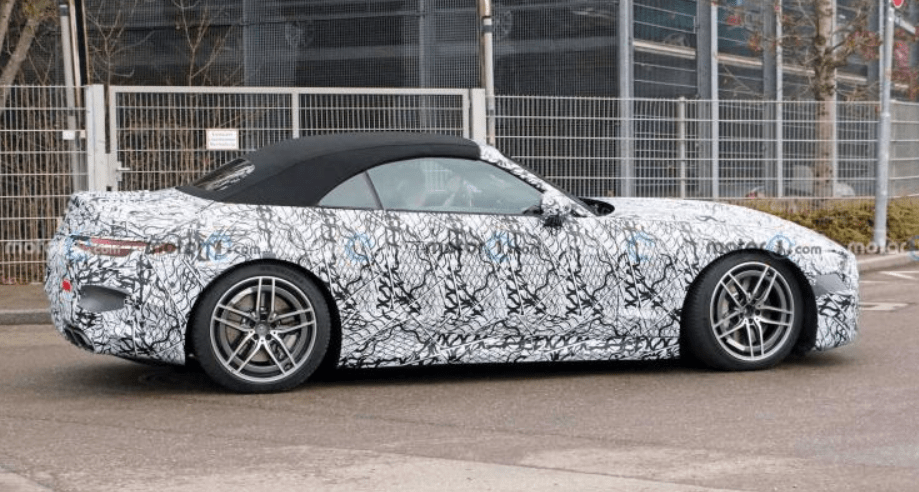 有望2021年正式发布，新一代AMG SL最新谍照曝光！_搜狐汽车_搜狐网