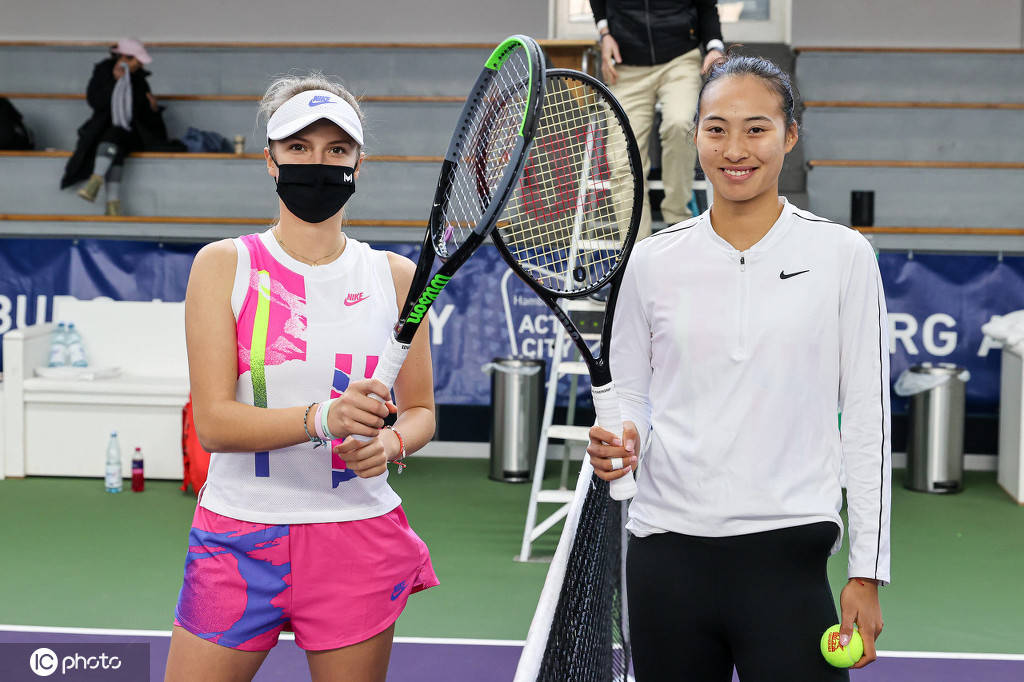 2021年W25汉堡网球赛决赛：郑钦文2-0弗鲁维托娃-搜狐大视野-搜狐新闻