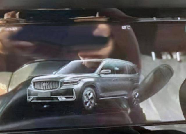 吉利KX11最新谍照，理想one同款三联屏，上海车展首发。_搜狐汽车_搜狐网