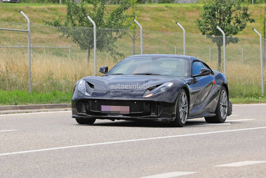 法拉利812 GTO最新谍照曝光-搜狐大视野-搜狐新闻