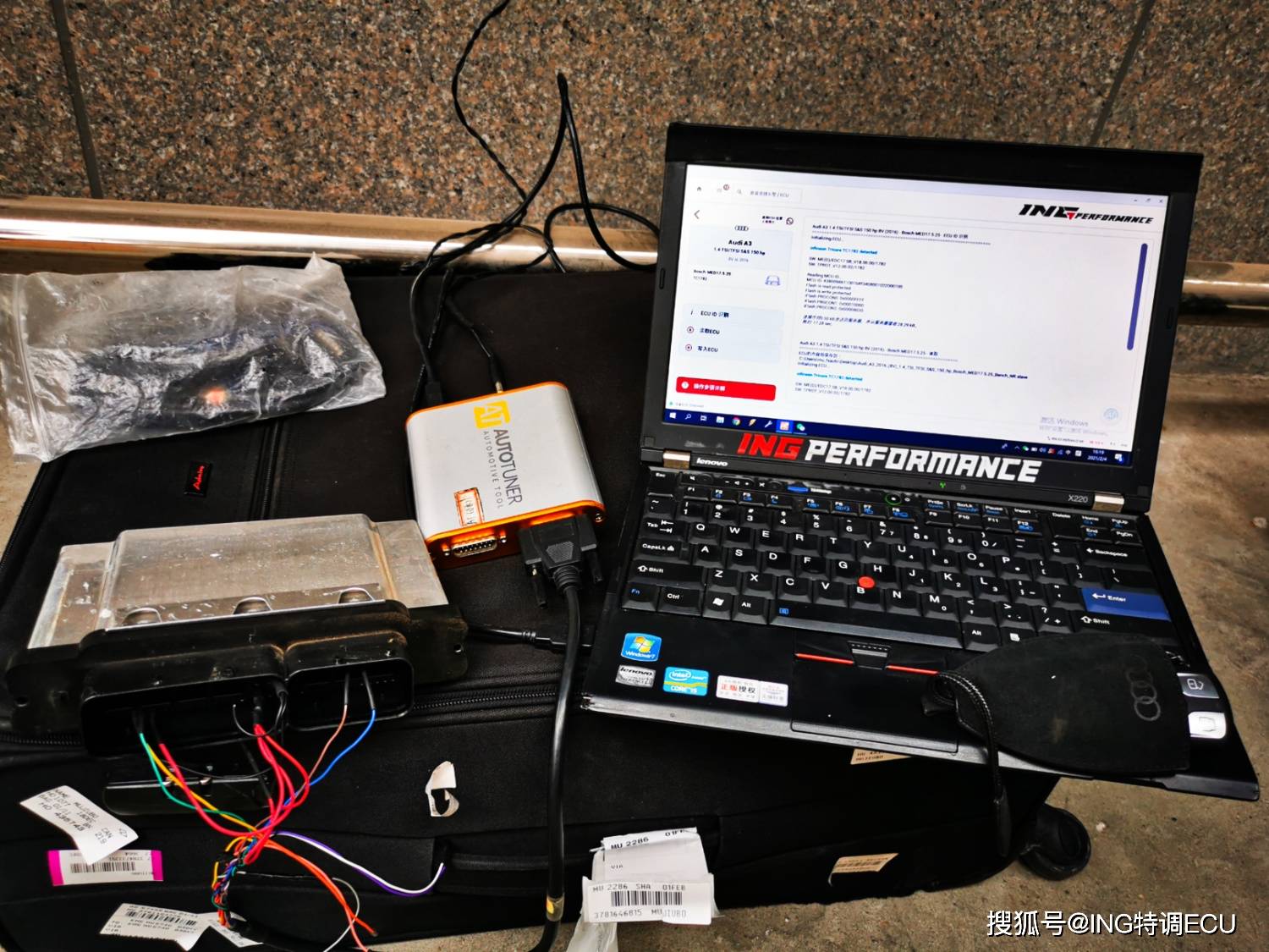 奥迪A3刷ecu升级ING PERFORMANCE特调，1.4T发动机潜力有多大？_搜狐汽车_搜狐网