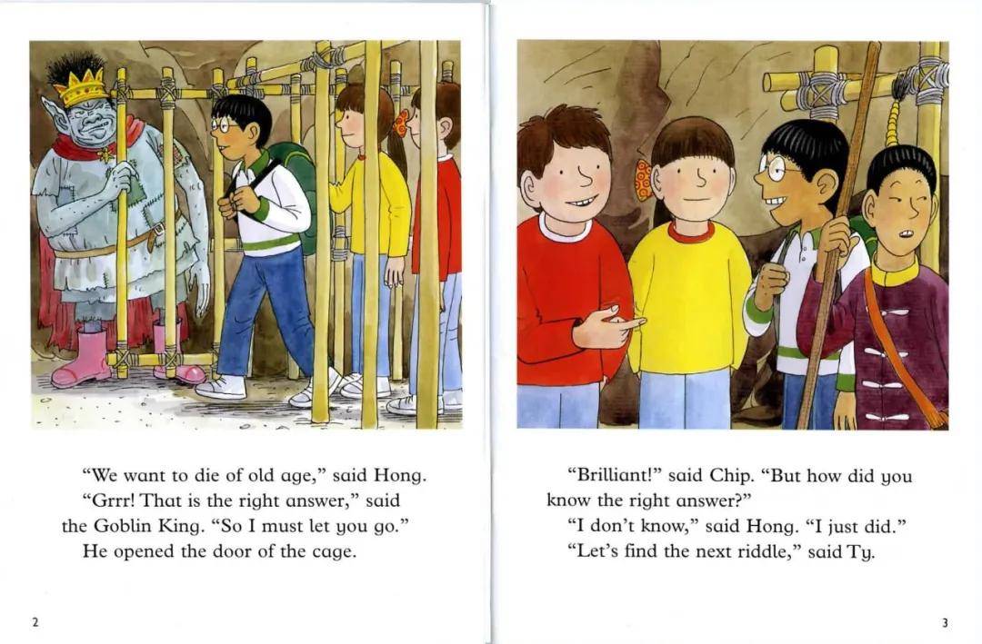 伴读 | 牛津树【7-16】The Riddle Stone Part 2（上）_said