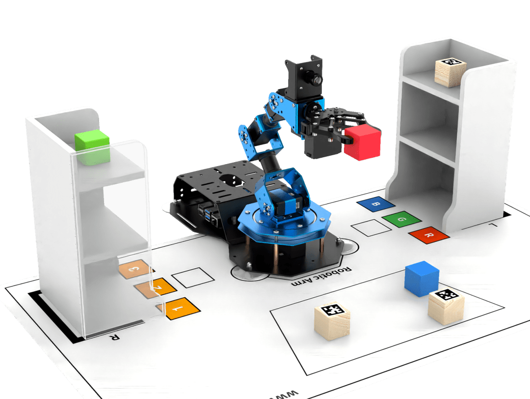幻尔科技推出全新ArmPi FPV智能视觉机械臂，为人工智能教育赋能！_仓储