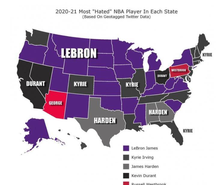 nba美国地图分布-千图网