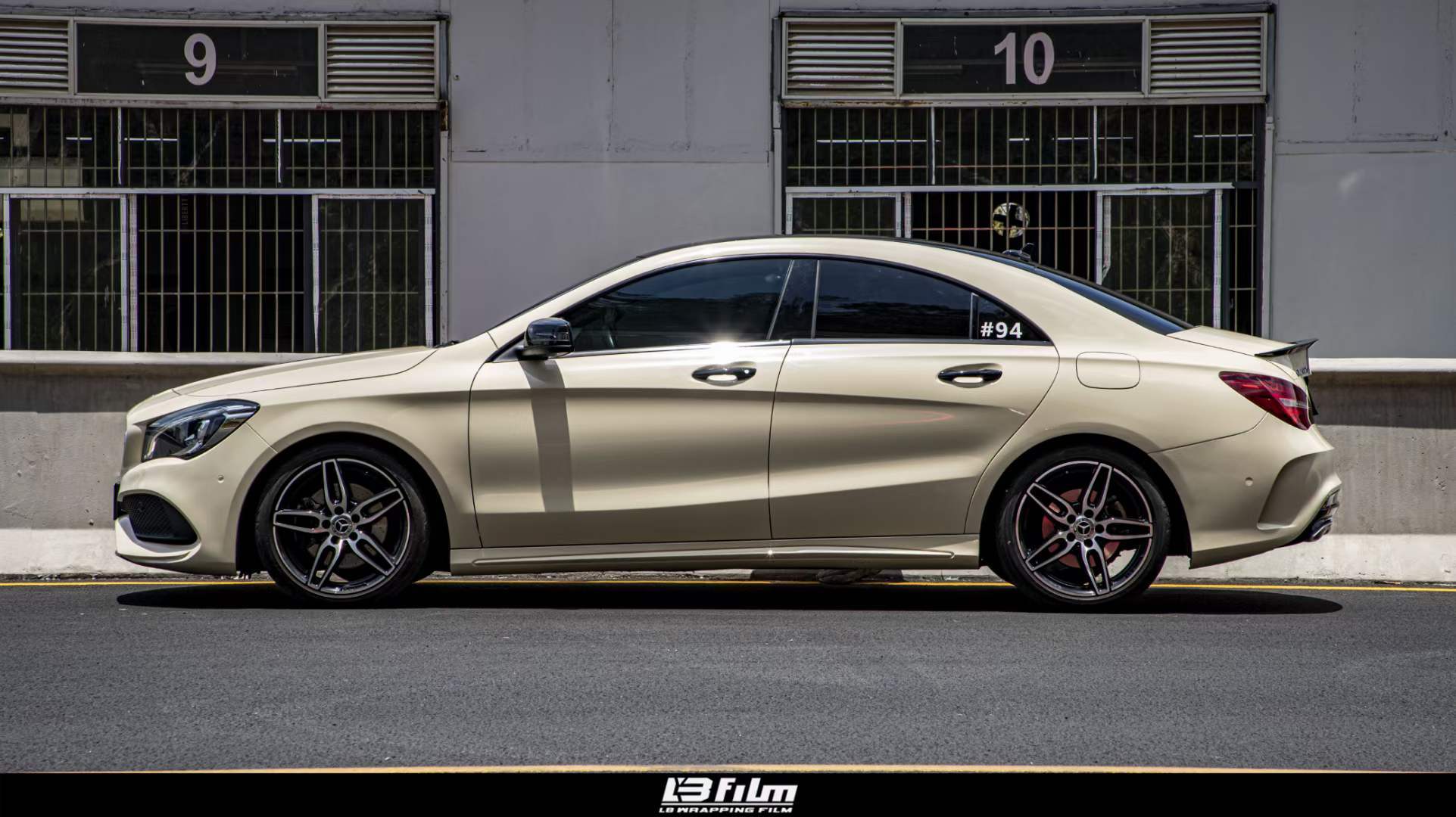 奔驰-CLA200贴膜LB FILM改色膜高亮卡其米兰_搜狐汽车_搜狐网