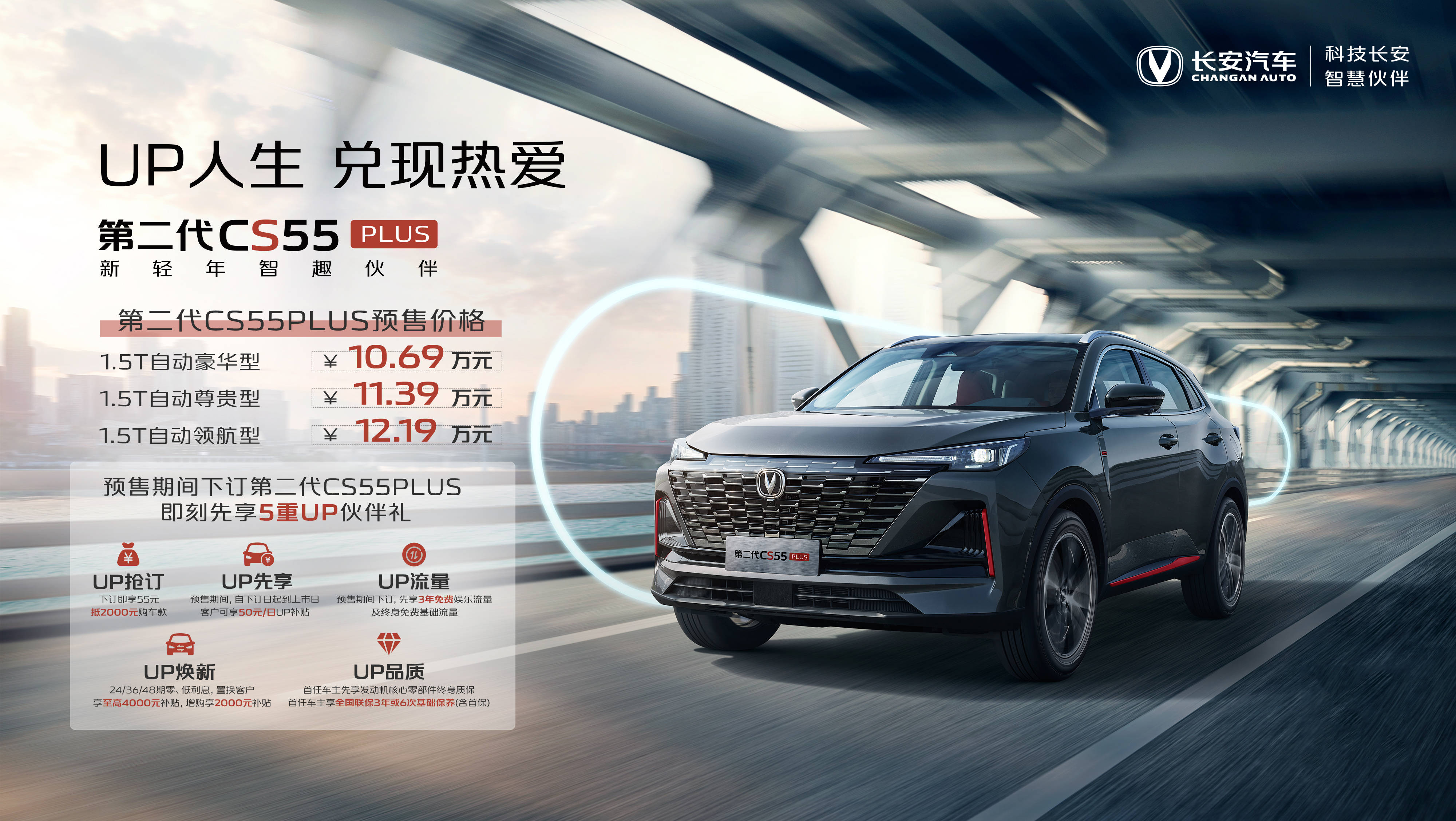 预售价10.69万起，长安汽车第二代CS55PLUS颜值在线，要火？_搜狐汽车_搜狐网