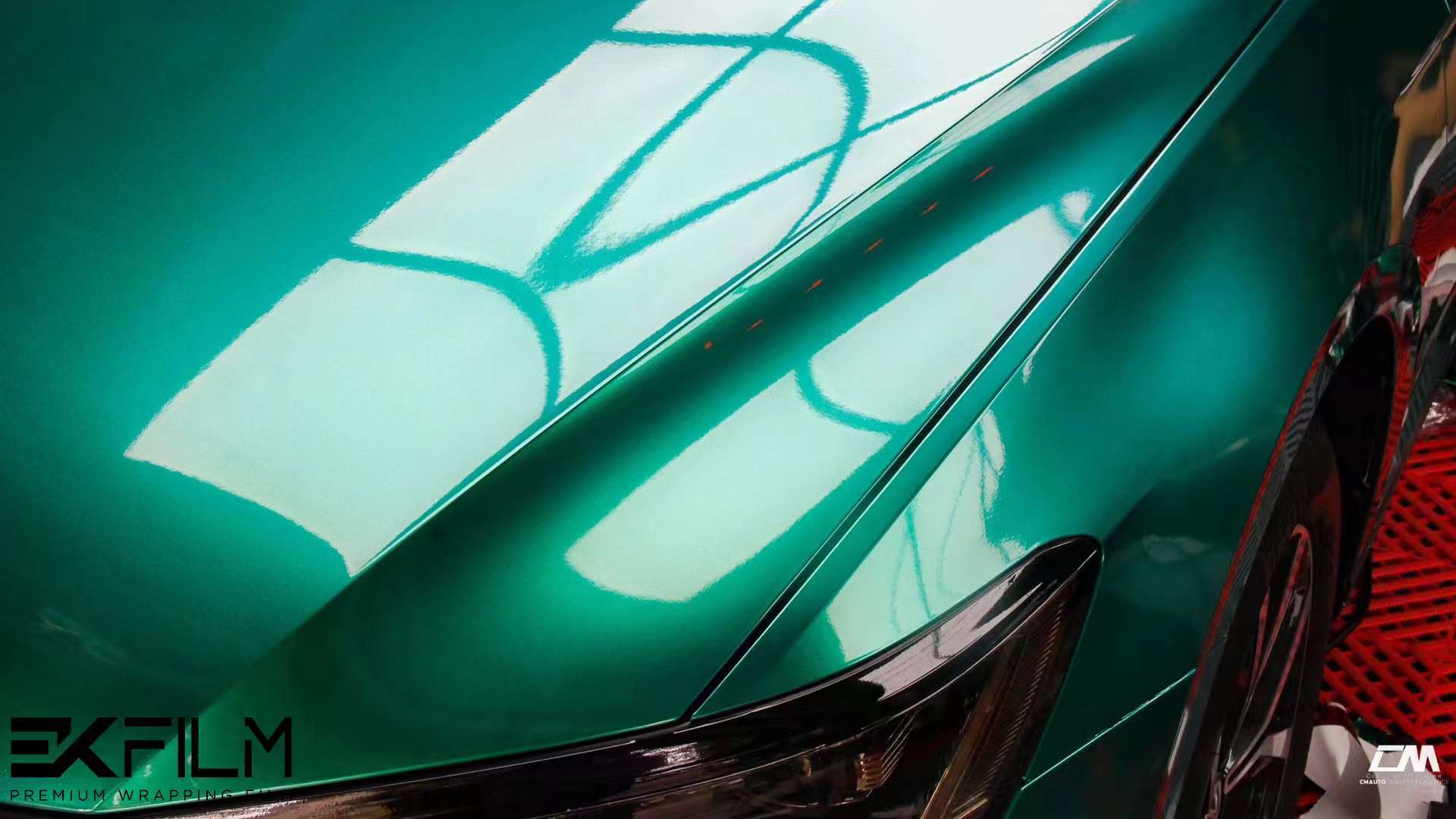 大众瓦罐蔚揽贴膜EKFILM-EK改色膜曼岛绿_搜狐汽车_搜狐网