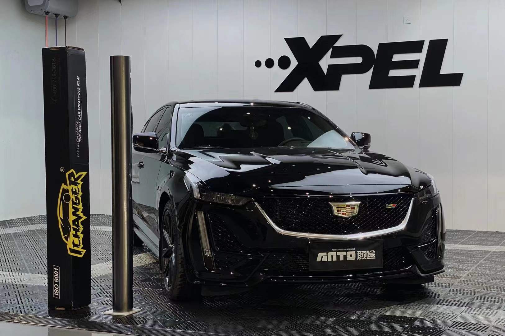 凯迪拉克CT5全车Ichanger（ICR）改变者改色膜超亮金属钨钢_搜狐汽车_搜狐网