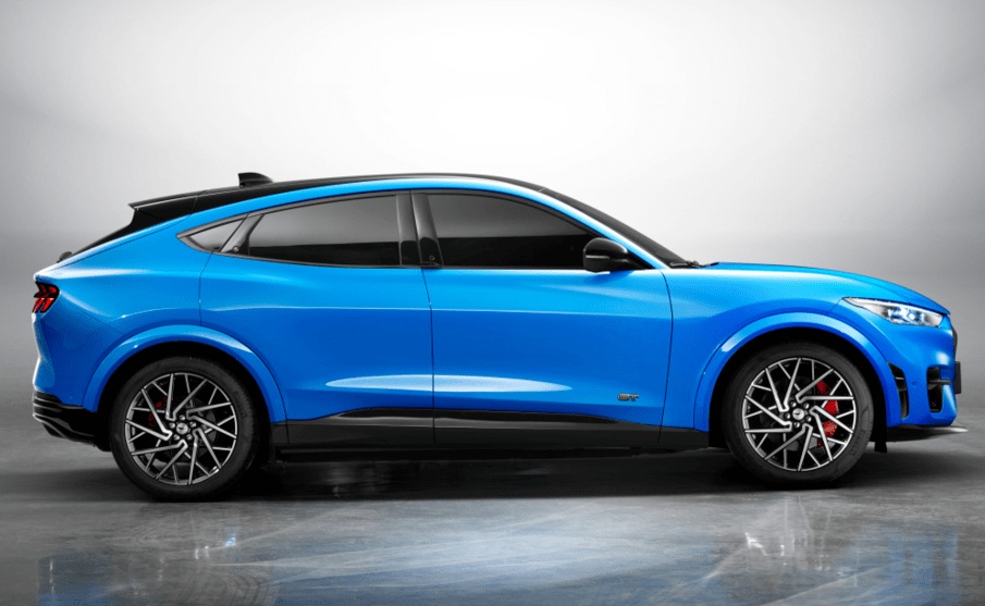 福特Mustang Mach-E，靠颜值已经拿下一半胜算，性能可战 Model Y_搜狐汽车_搜狐网