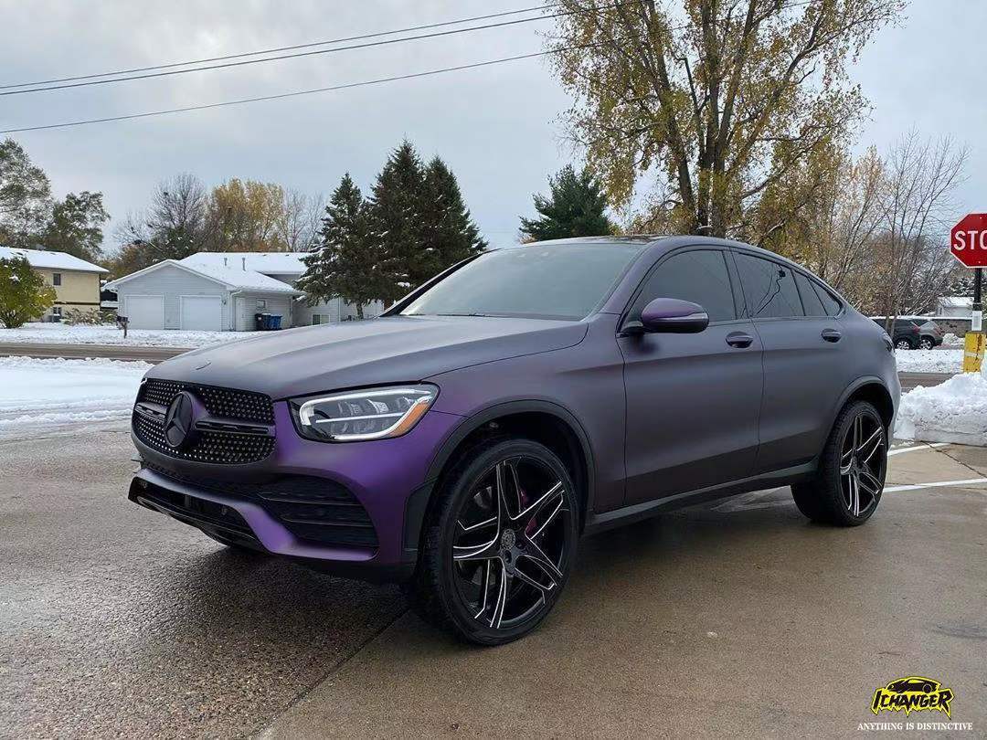 奔驰 GLE全车Ichanger（ICR）改变者幽灵金属魅惑紫_搜狐汽车_搜狐网