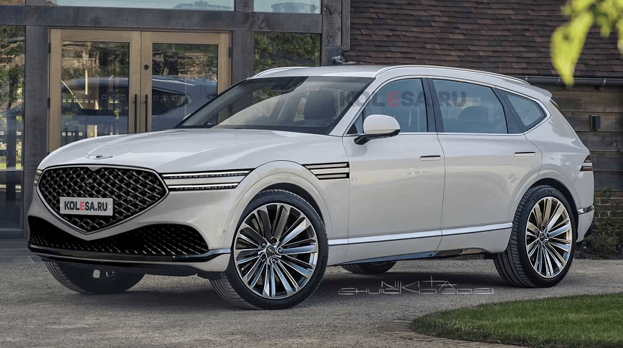 捷尼赛思GV90渲染图曝光，全尺寸纯电SUV降维打击BBA？_搜狐汽车_搜狐网