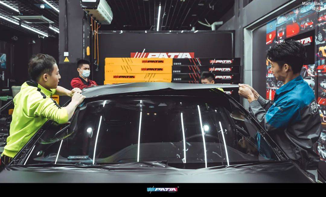 【Matte Black-哑光黑系列】之奔驰 GT53漆面改色_搜狐汽车_搜狐网