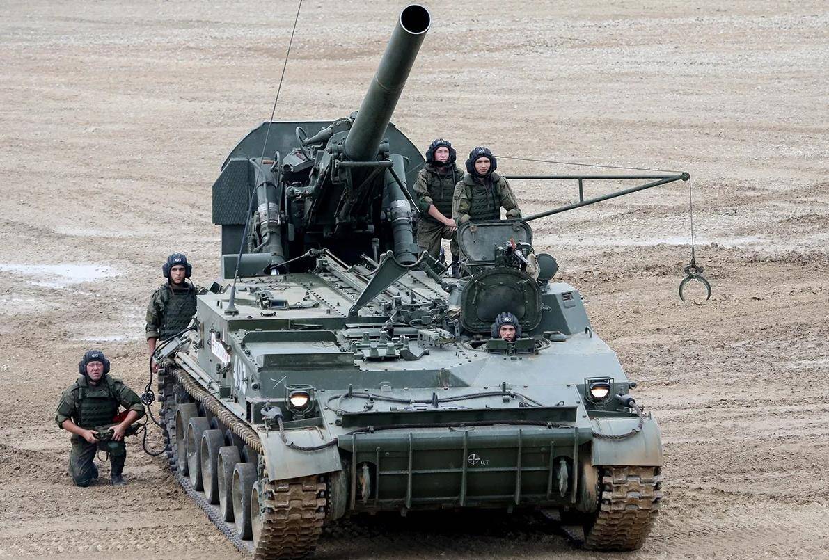 2S4型自行迫击炮，攻击火力威猛，至今依然受到俄军重视！_苏联_郁金香_进行