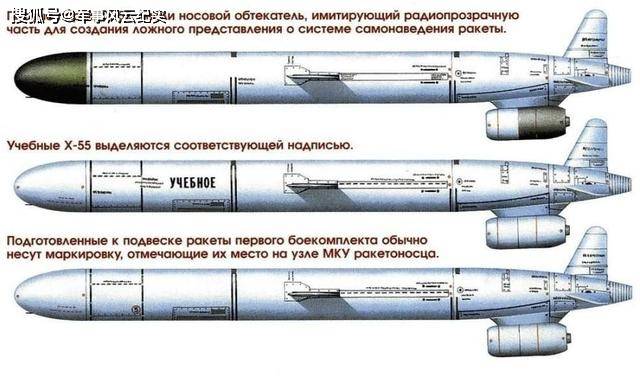 苏联重要的远程武器，三军通用的又一经典，Kh-55系列巡航导弹_俄罗斯_彩虹_能力