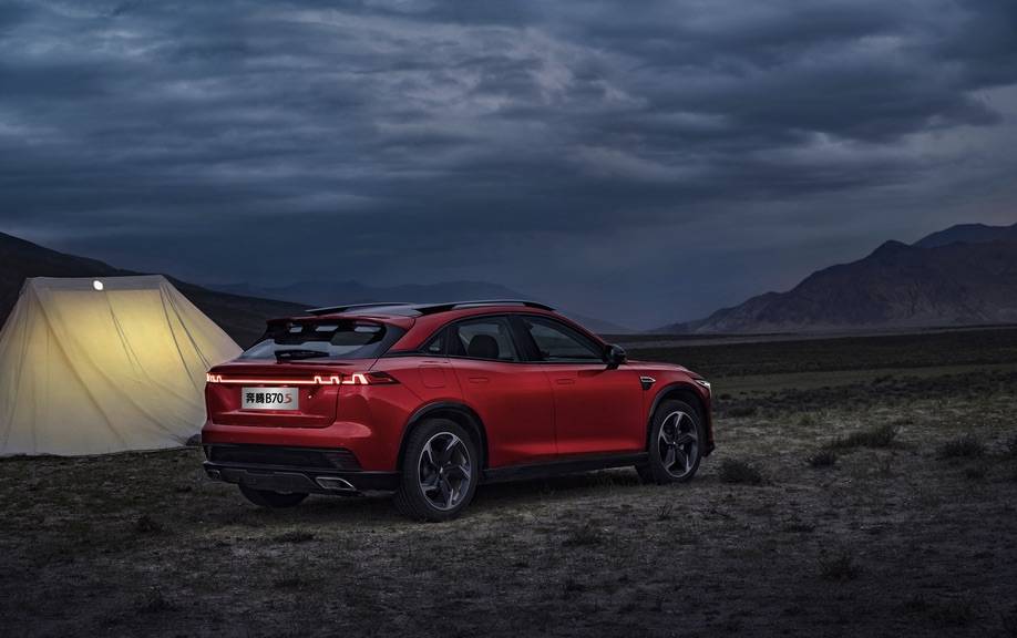顶配不到15万？“Z世代轿跑SUV”新选择｜奔腾B70S正式上市！_搜狐汽车_搜狐网