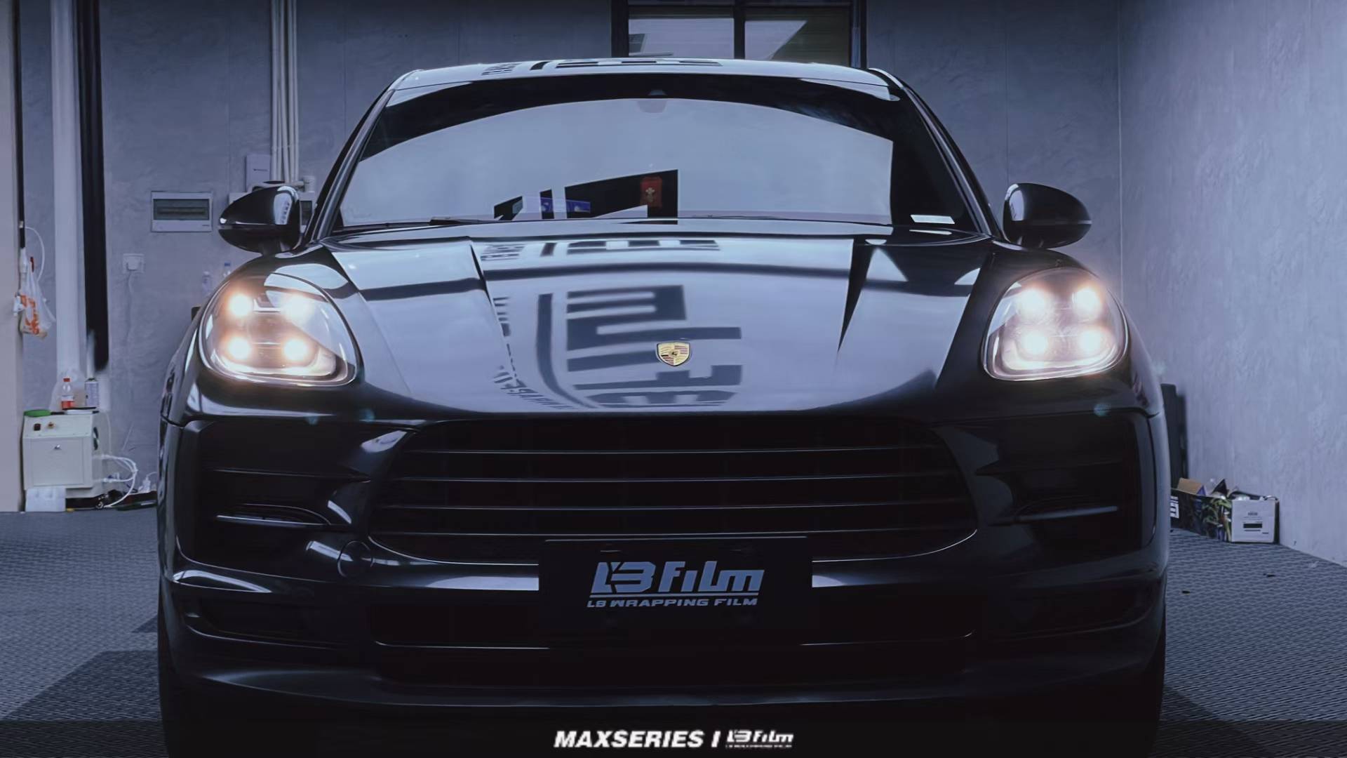 LBFILM改色膜原厂漆煤炭灰-保时捷Macan_搜狐汽车_搜狐网