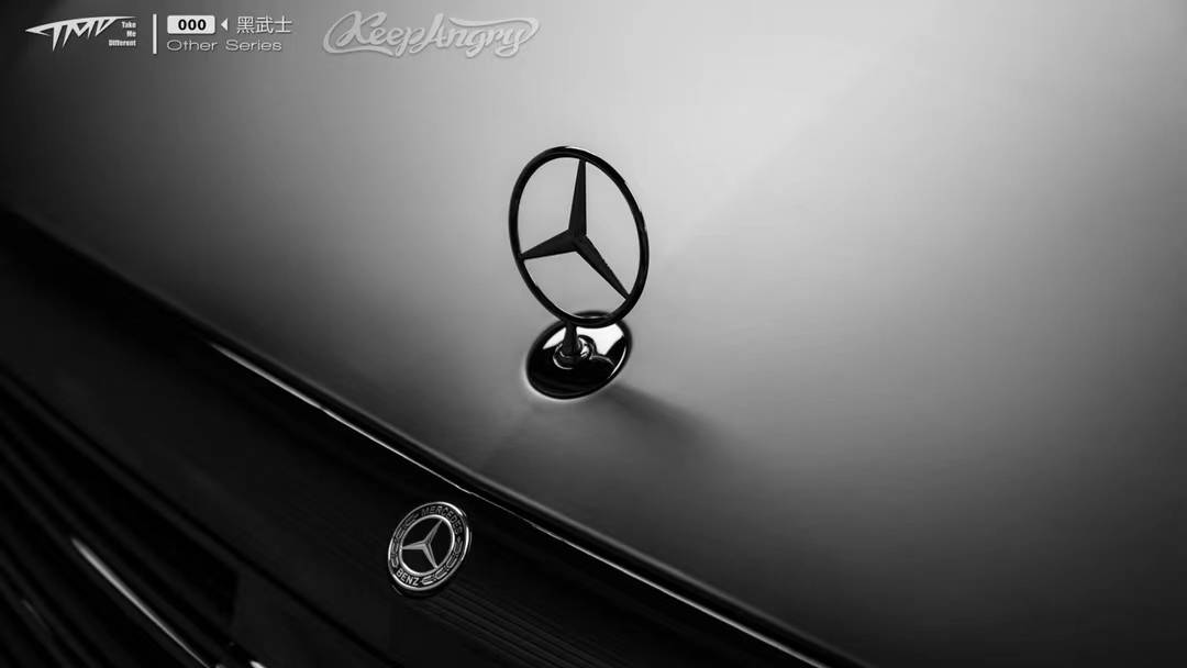 改色膜用质感的黑武士，TMD潮牌奔驰E300L 黑武士改色膜_搜狐汽车_搜狐网