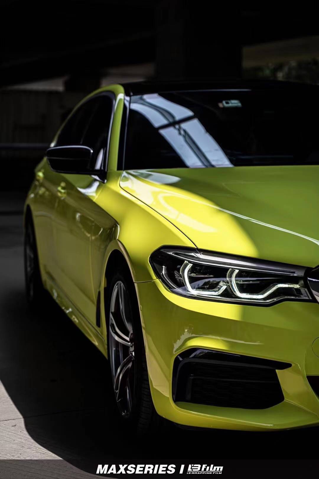 宝马530Li -LBFILM改色膜原厂漆圣保罗黄_搜狐汽车_搜狐网