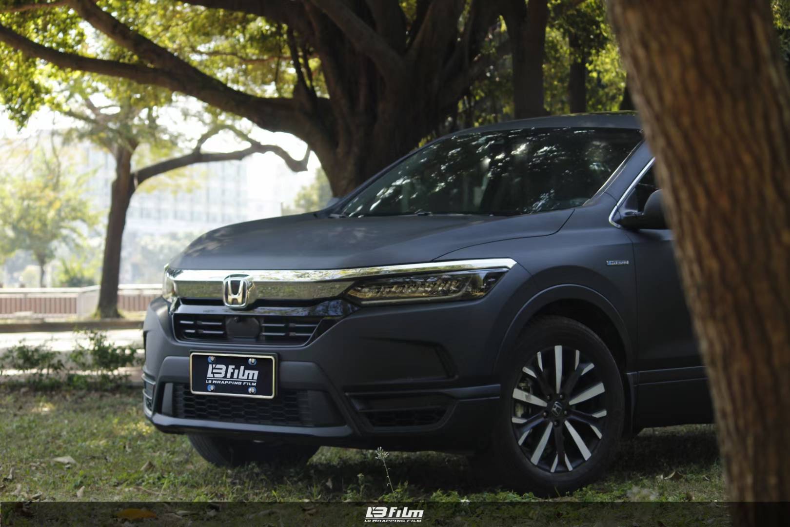 本田-皓影 LBFILM改色膜磨砂黑_搜狐汽车_搜狐网