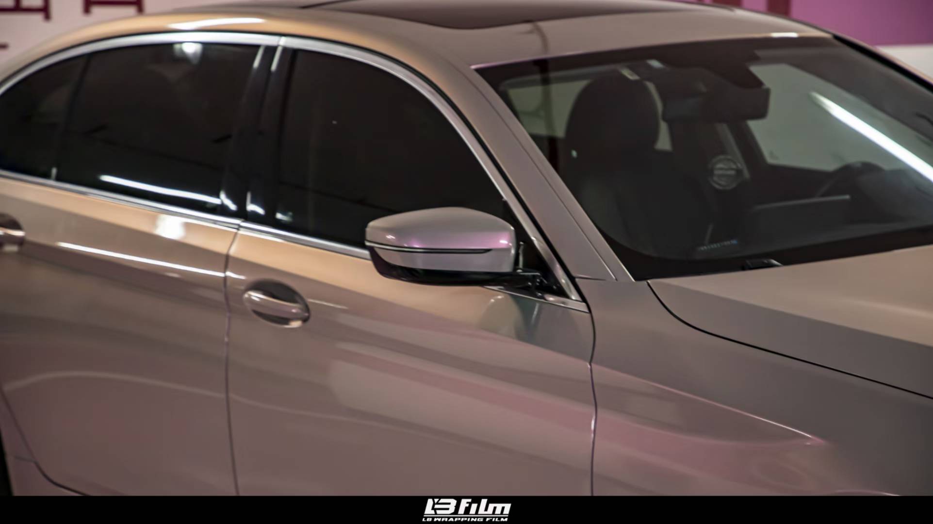 LBFILM改色膜：宝马-530Li钻石梦幻火山灰_搜狐汽车_搜狐网