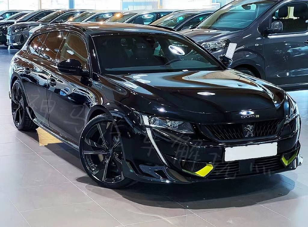 2023版标致508SW：黑武士涂装+炫酷灯光，气场不输迈腾，真霸气_搜狐汽车_搜狐网