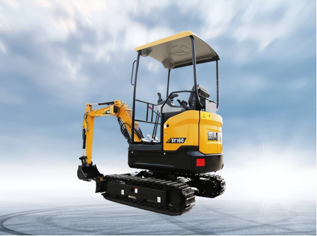 “麻雀虽小，五脏俱全”！三一微挖SY16C细节满满 - 液压汇