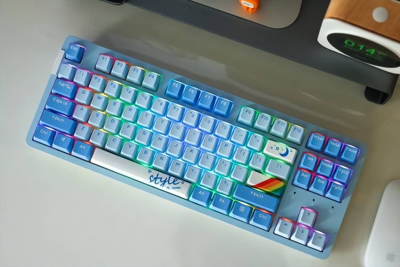 苹果电脑也能用的机械键盘，达尔优A87Pro上手测评_iMac_键器_模式