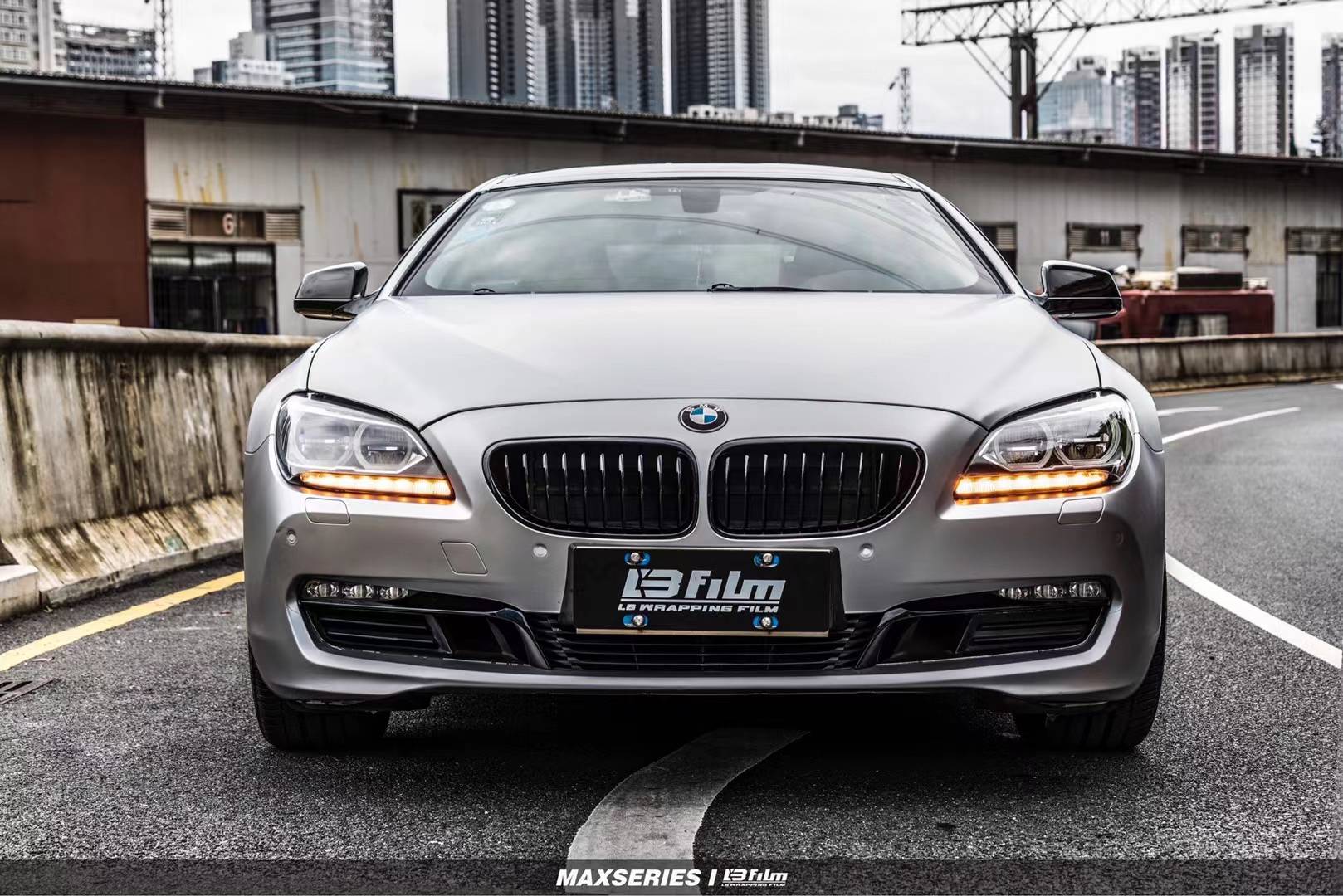 宝马640i-LBFILM改色膜超亚极光银,绚丽极光一见倾心_搜狐汽车_搜狐网