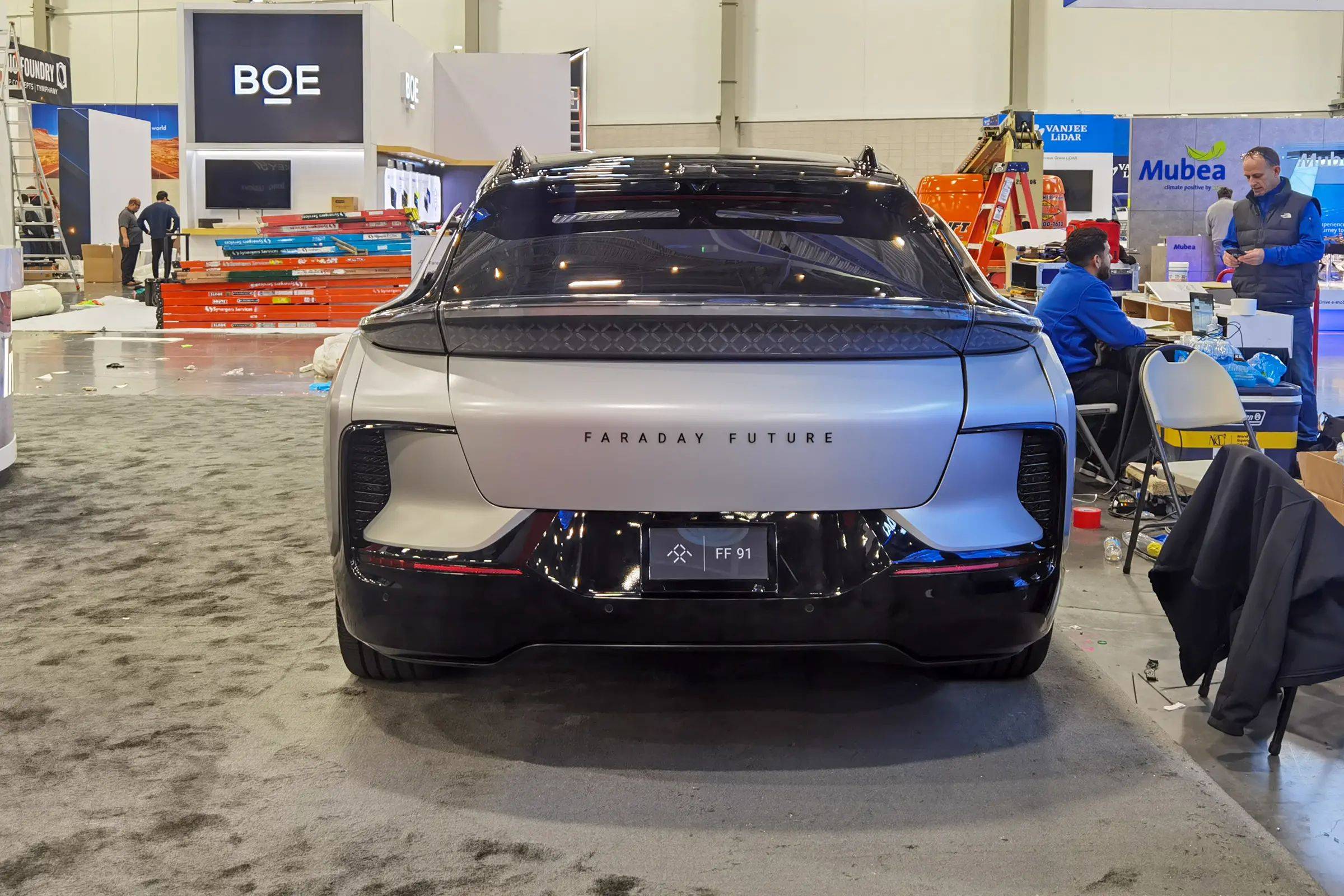 CES新车：FF 91实车亮相，中大型SUV，造型动感，期待量产_搜狐汽车_搜狐网