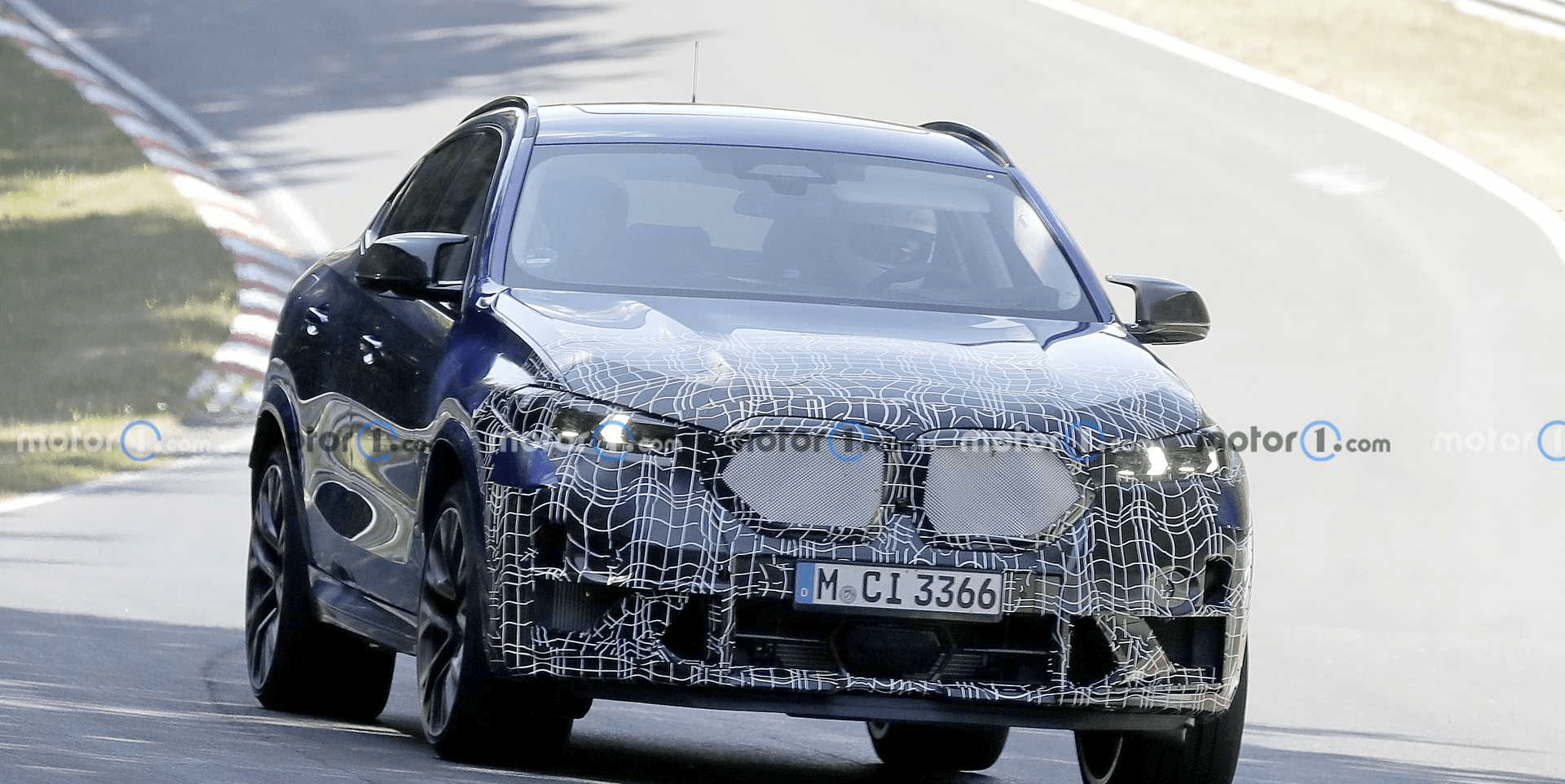 全新宝马X6 M曝光，配4.4T V8发动机，外观极具压迫感_搜狐汽车_搜狐网