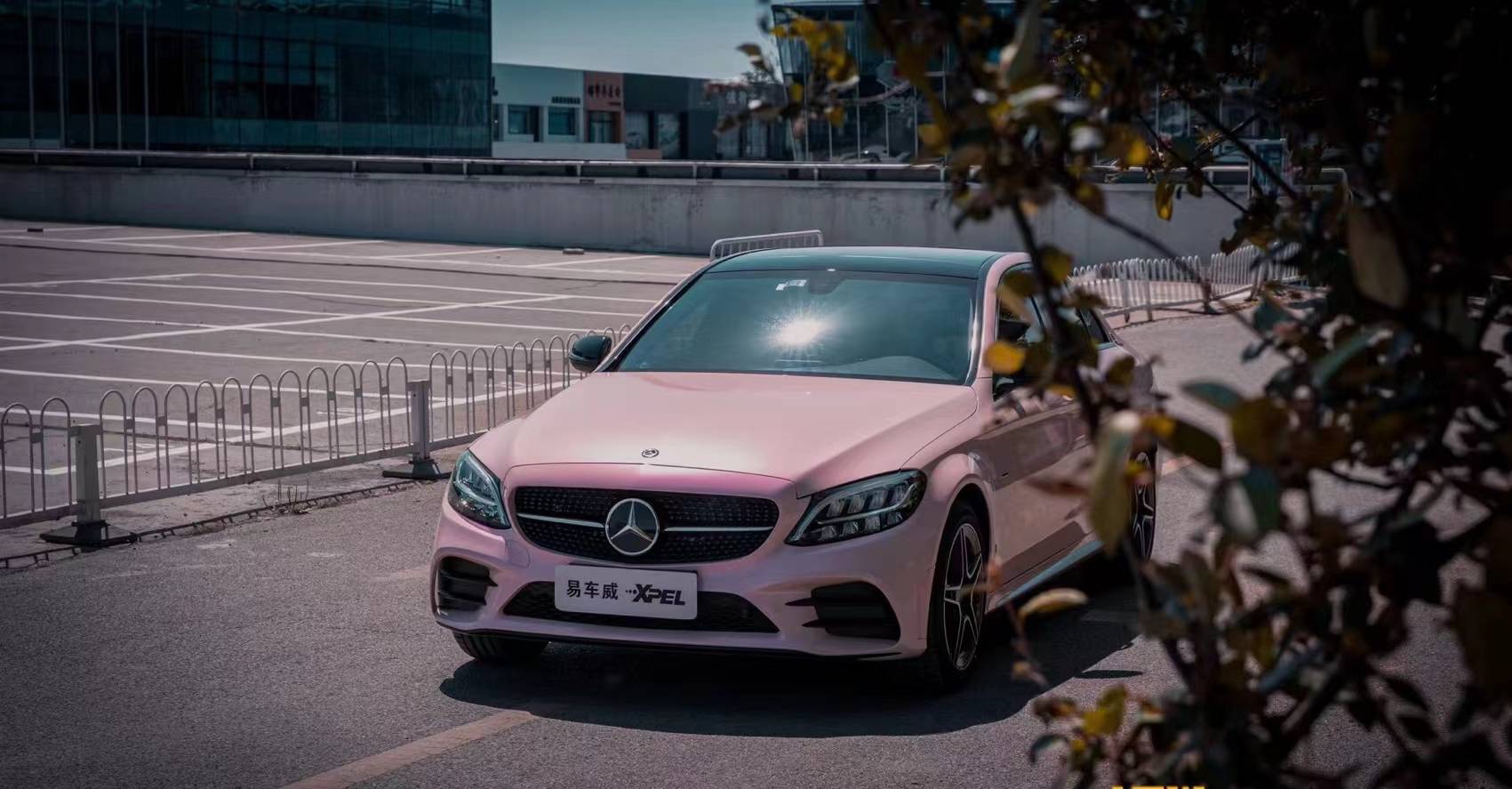 奔驰 C260L -Ichanger梦幻胭脂粉，少女心爆棚_搜狐汽车_搜狐网