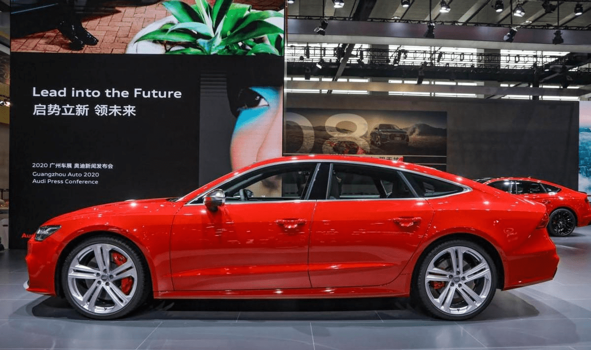 搭载2.9T V6发动机+8AT，拥有超大溜背造型，奥迪S7实拍_搜狐汽车_搜狐网