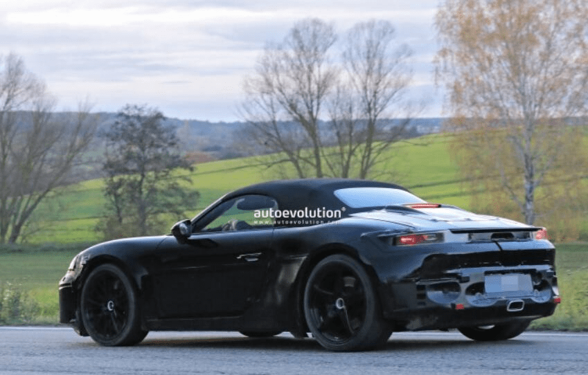 纯电街霸！续航超500km，保时捷Boxster EV路试谍照曝光_搜狐汽车_搜狐网