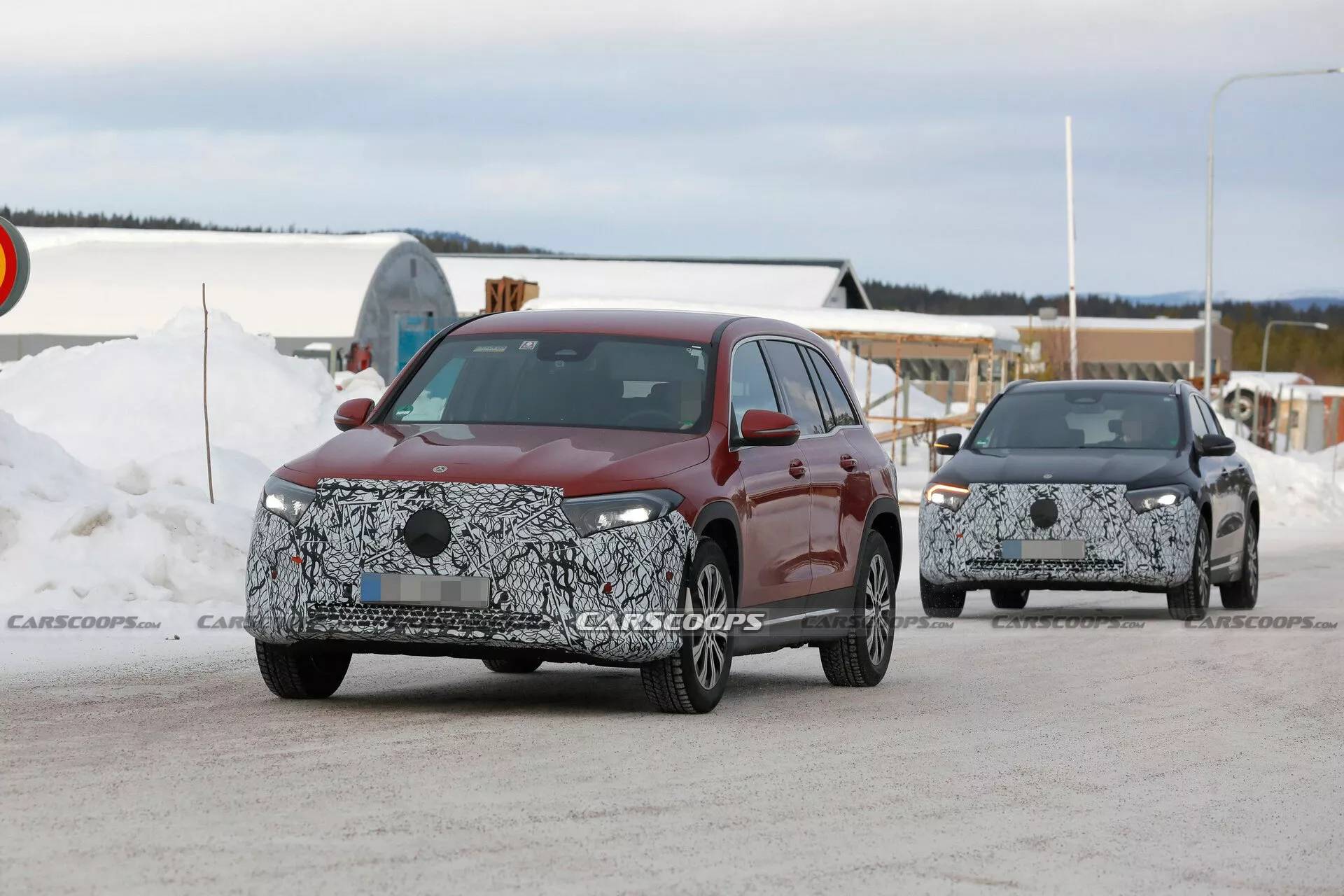 新款奔驰EQA/EQB路试谍照曝光 有望于2023年内发布_搜狐汽车_搜狐网